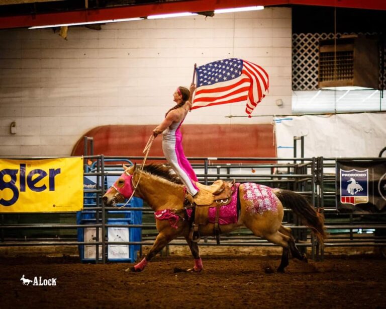 Trixie Chicks Trick Riders - Rodeo & Equine Expo Entertainment