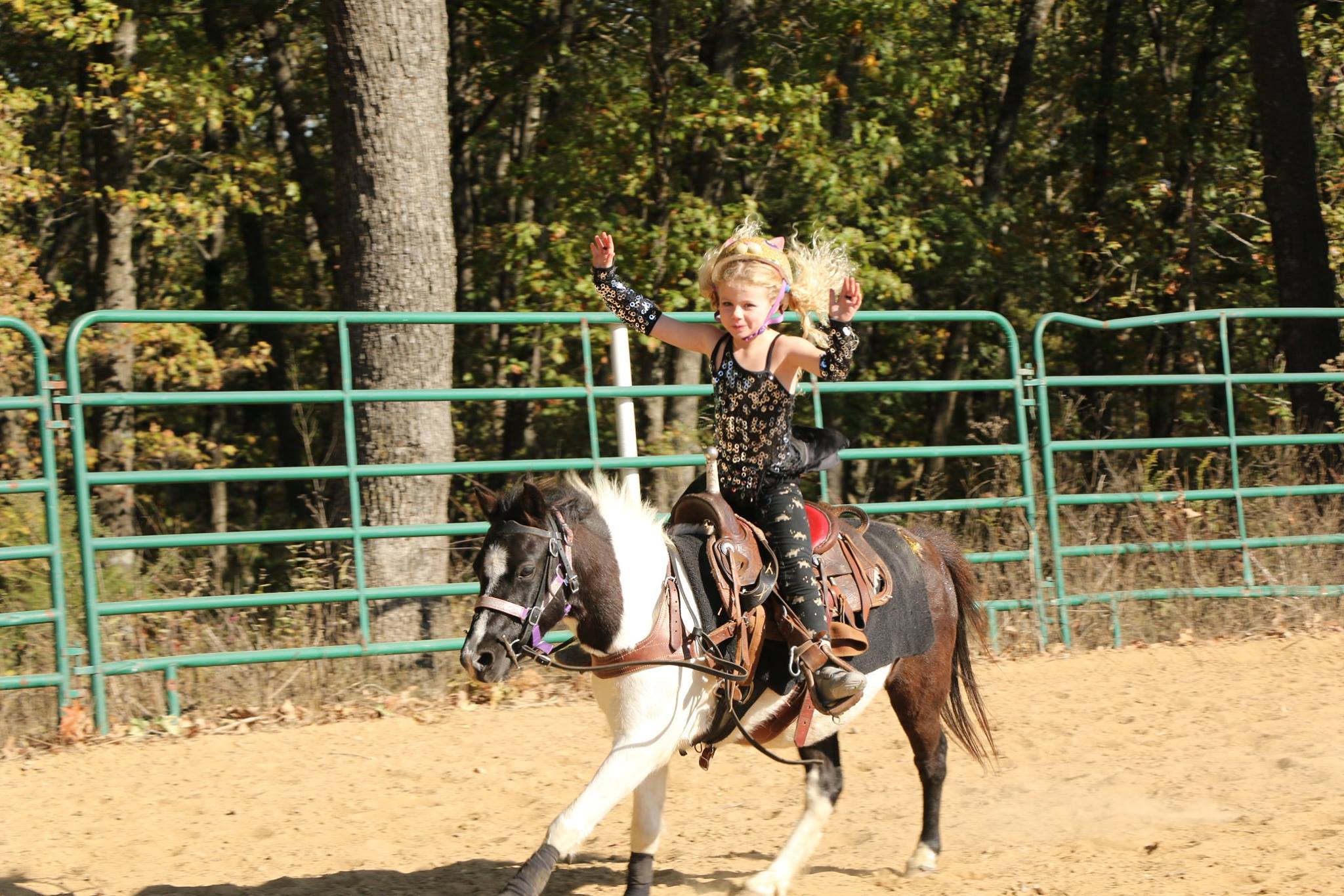 Trick Riding 101 - Trixie Chicks Trick Riders - Rodeo & Equine Expo ...